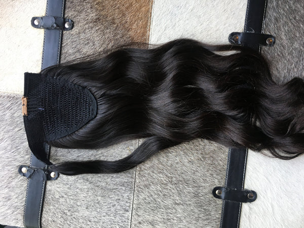TVH UNIT TAIL (WAVY WRAP AROUND PONY TAIL) – Tiana’s Virgin Hair Bar